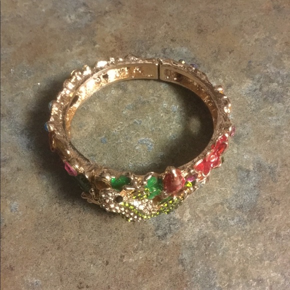 Jewelry | Bling Frog Cuff | Poshmark